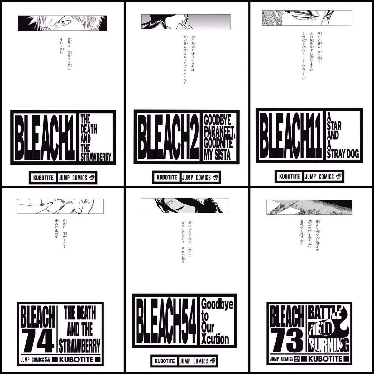 BLEACHのポエム一覧で探る物語の深層